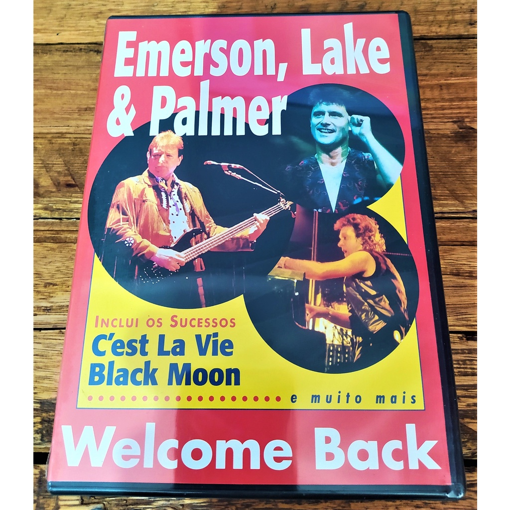 Dvd Original - Emerson Lake E Palmer - Welcome Back - Lacrado | Shopee ...