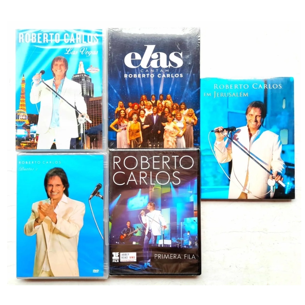 Dvd Roberto Carlos Colecao | Shopee Brasil