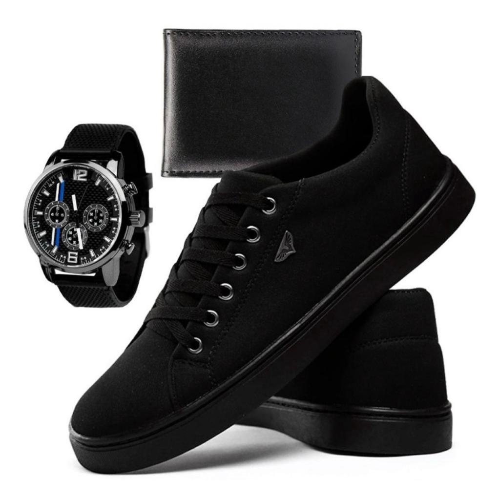 Kit Tenis Sapatenis Masculino Casual Macio Super Leve Costurado Barato ...