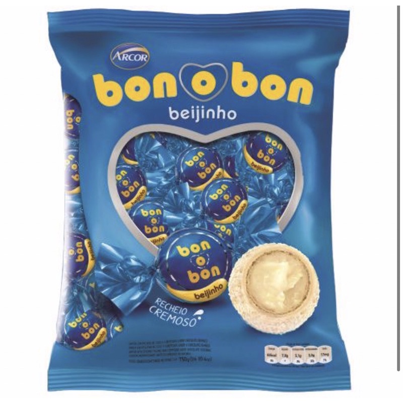 Bombom Arcor Bon o Bon | Shopee Brasil