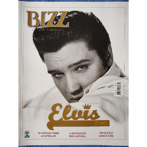 Revista Bizz Elvis 75 anos | Shopee Brasil