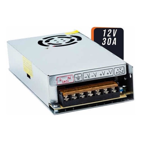 Fonte Chaveada 12v 30a 360w S360-12 Cftv Bivolt | Shopee Brasil
