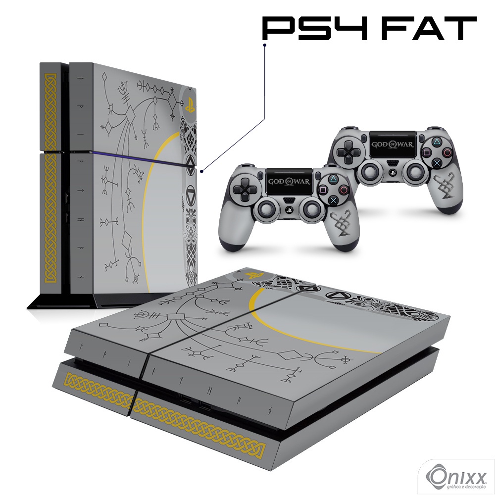 Skin PS4 FAT Adesiva God Of War Special Edition | Shopee Brasil