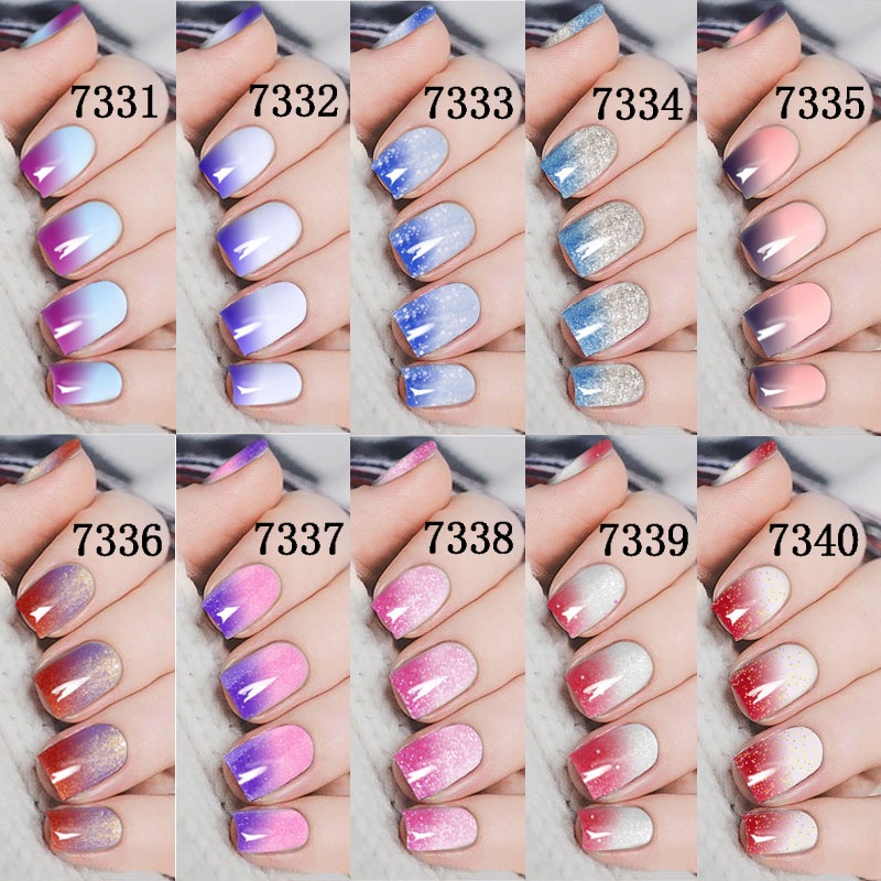 GWS MOONQ Gel Térmico De Unhas Com Esmalte De 7ml/Cor Contra ...