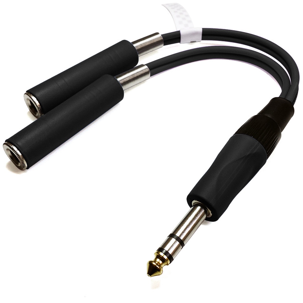 Adaptador P10 y estereo de 20 cm para 2 fones de ouvido | Shopee Brasil