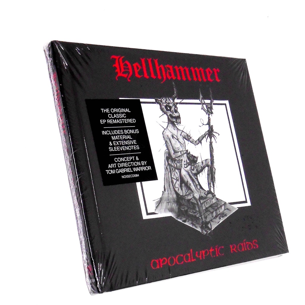 CD Hellhammer Apocalyptic Raids 2020 Reissue Remaster Noise Digibook ...