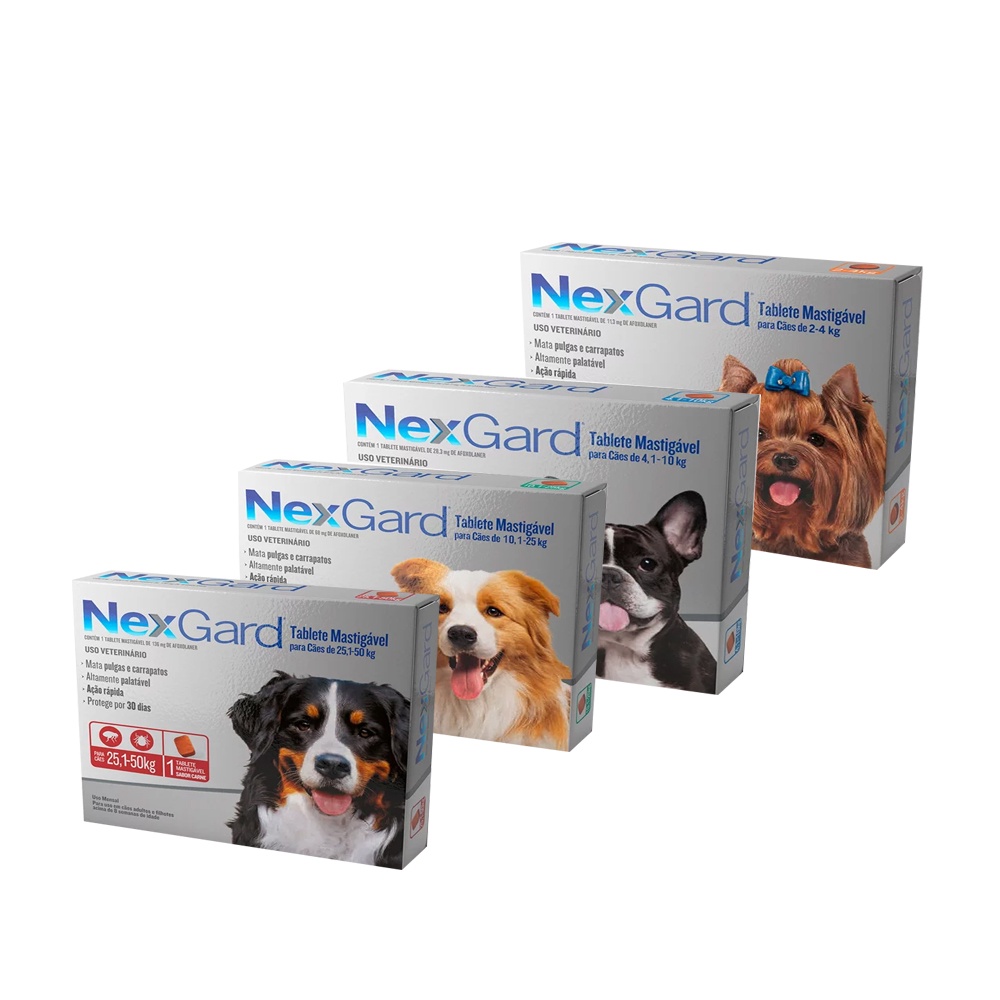 Nexgard Com 1 comprimido Cada | Shopee Brasil