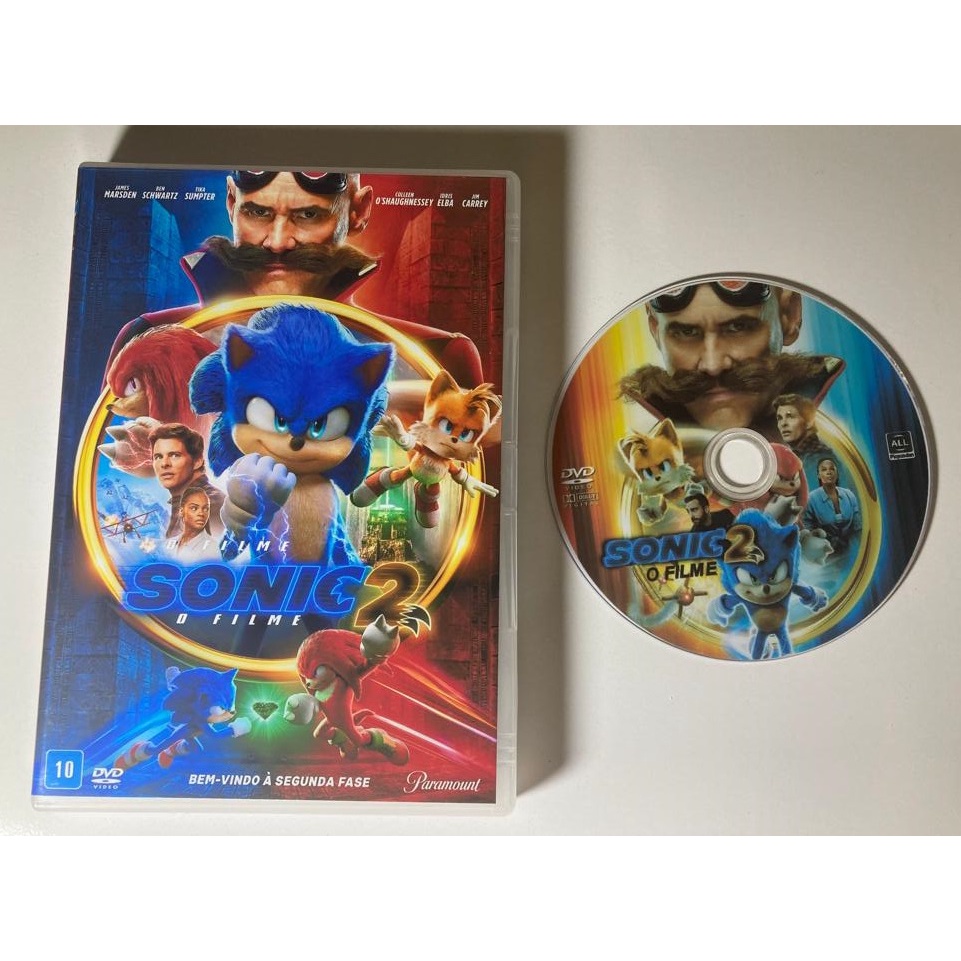 DVD - Sonic 2 - O Filme - Dublado e Legendado | Shopee Brasil