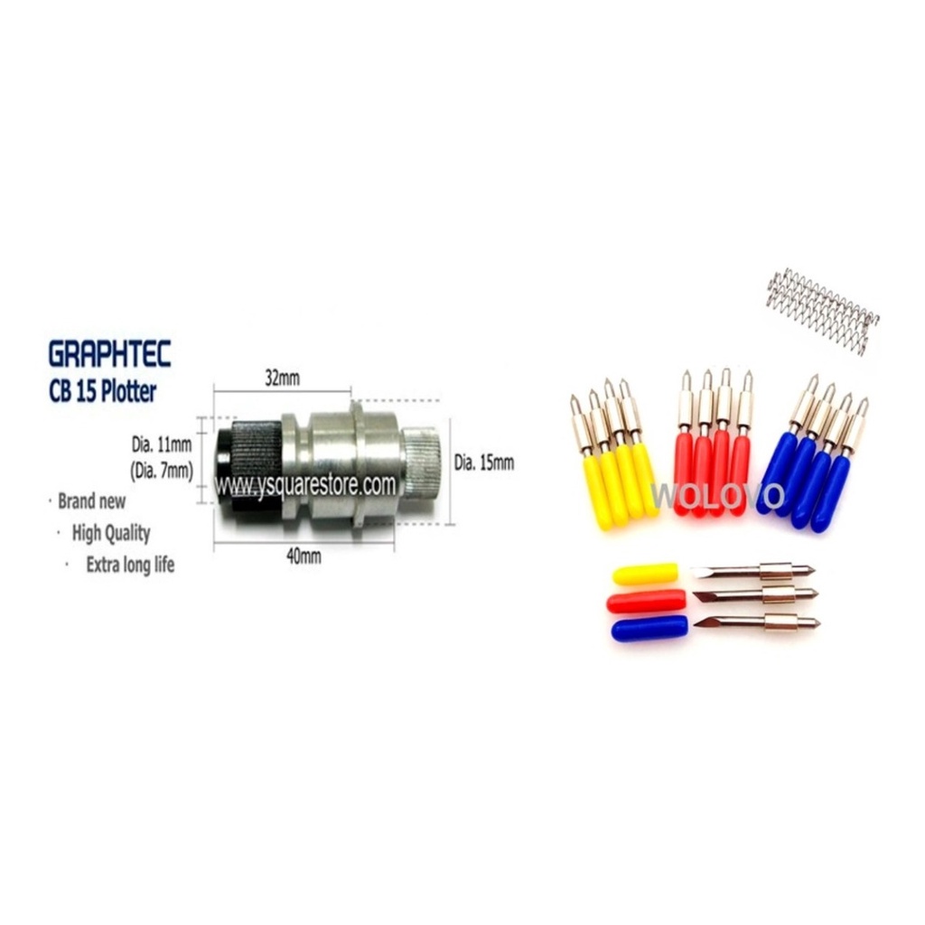 Suporte De Faca Lamina Para Graphtec Cb15+3 Laminas | Shopee Brasil