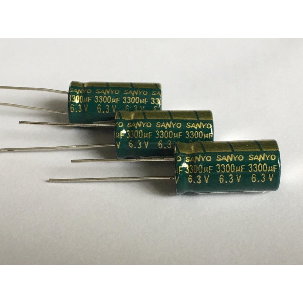 Kit 5 Capacitores Para Placa Mãe 3300uf X 6.3v 105º | Shopee Brasil