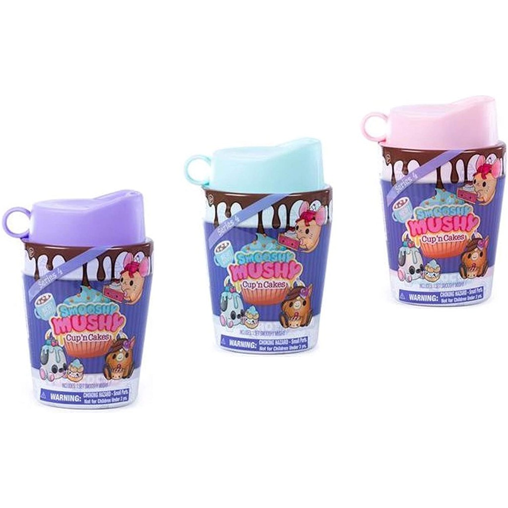 Smooshy Mushy - Série 4 - Cup'n Cakes Squishy Toy Surprise | Shopee Brasil