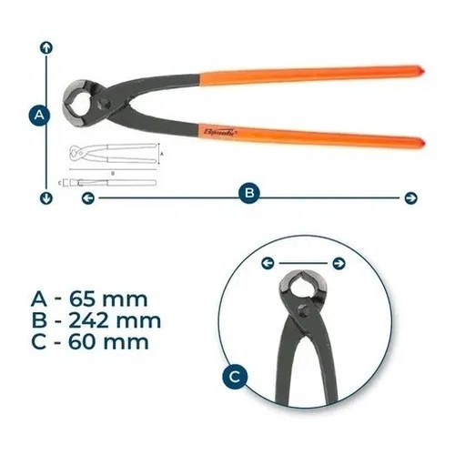 Torques Para Armador, 10 Pol., 250 Mm, Cabo Revestido De Borracha, 1 Pc//sparta | Shopee Brasil