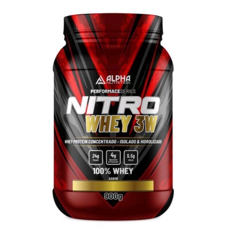 WHEY 3W NITRO 900G | Shopee Brasil