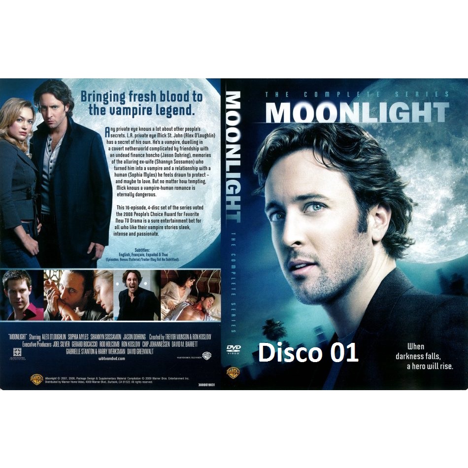 Dvd Moonlight - 1ª Temporada Completa - Legendado ou Dublado - 02 ...