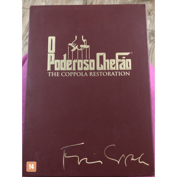Box O poderoso chefão trilogia DVD | Shopee Brasil