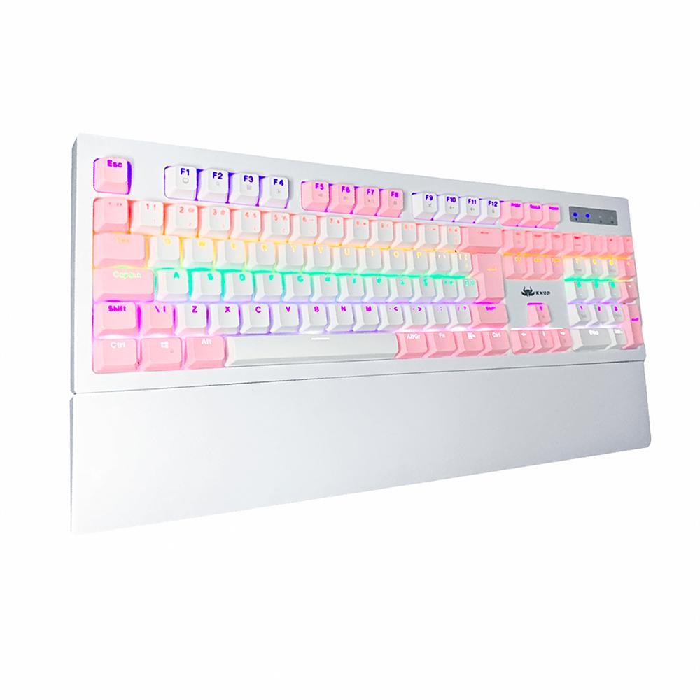 Teclado Gamer Antighosting Colorido c Apoio de Punho Luz LED | Shopee ...
