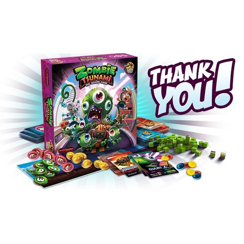 Zombie Tsunami (board Game) | Shopee Brasil
