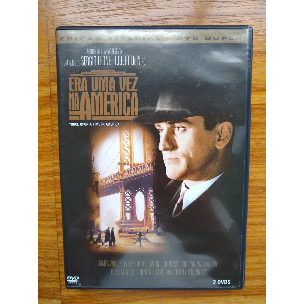 DVD Era uma vez na America - Edição Especial - DVD Duplo | Shopee Brasil