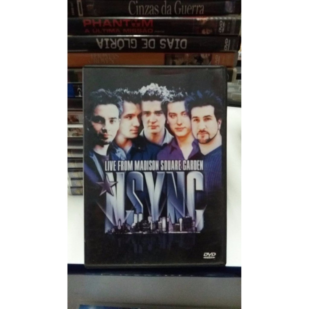 Dvd Original Nsync Live From Madison Square Garden | Shopee Brasil