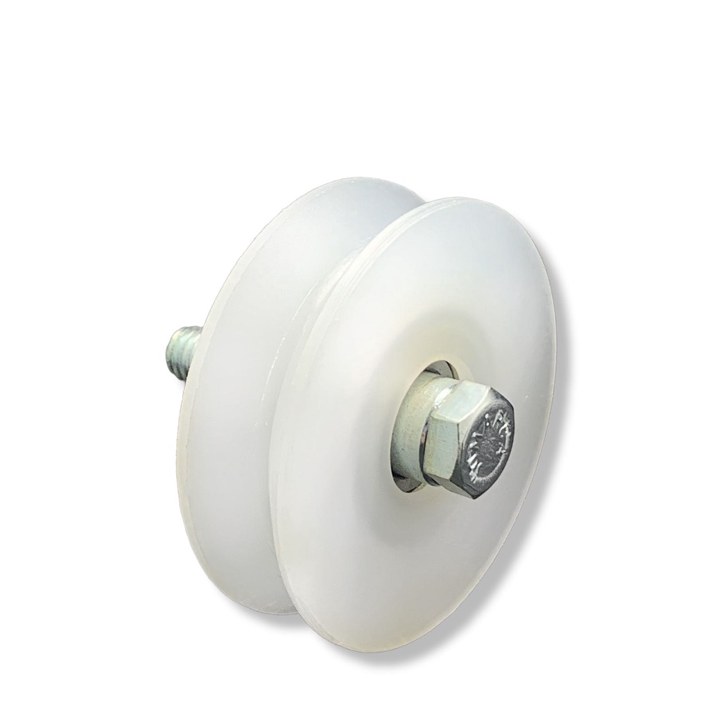 Roldana Em Nylon Tecnil 3 (74 Mm) Para Portão De Correr Silenciosa ...