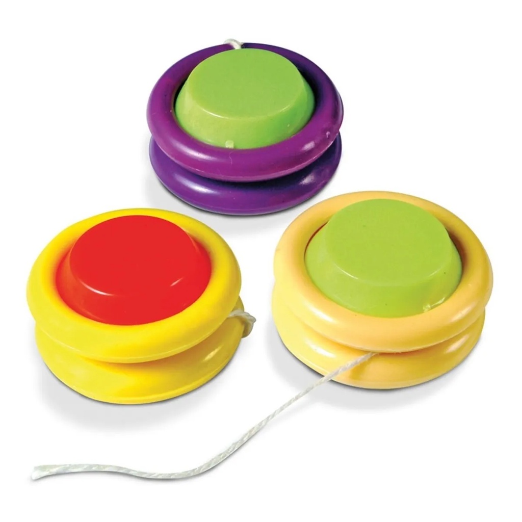 Mini Yoyo de Plástico para Lembrancinhas de Festas | Pacotes com 04 ...