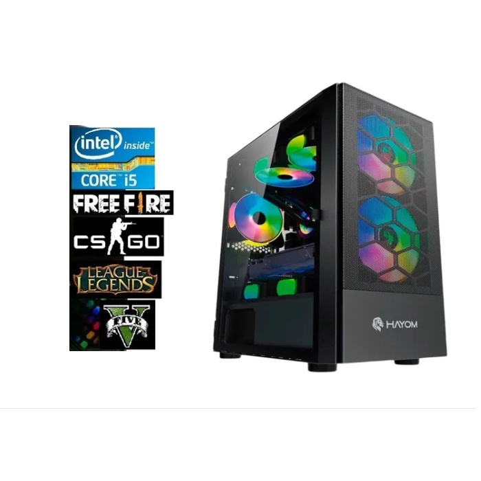 Pc Cpu completo Gamer Barato Intel Core I5,8gb,ssd240. | Shopee Brasil