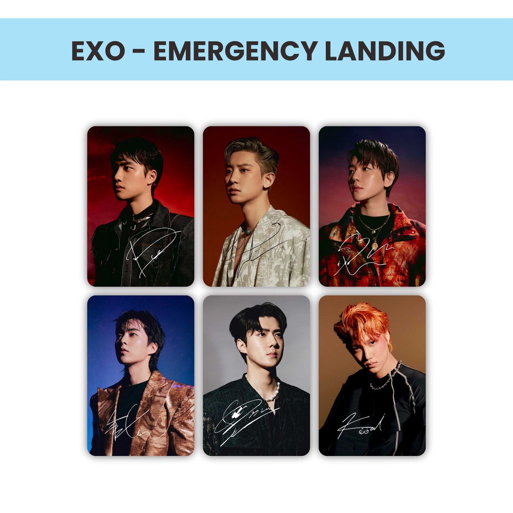 Fotofória De Emergência Kpop EXO (TTD Member Completa) | Shopee Brasil