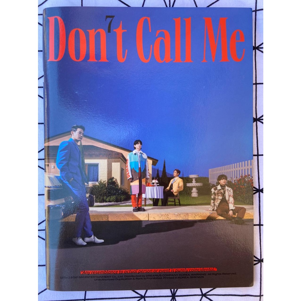 SHINee - DON'T CALL ME - Photobook versão Fake Reality Completo ...