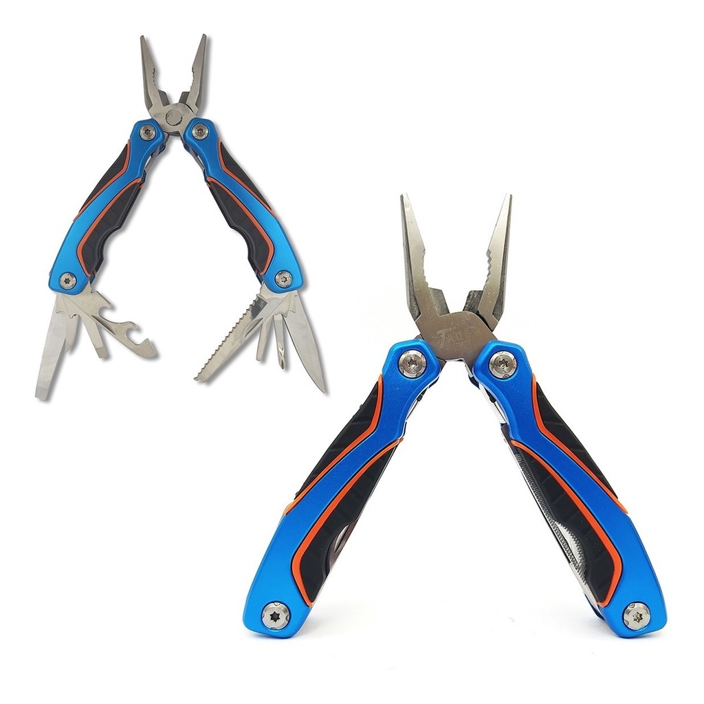 Alicate Multiuso Inox Multi Funcoes 11 Ferramentas Qz-b | Shopee Brasil