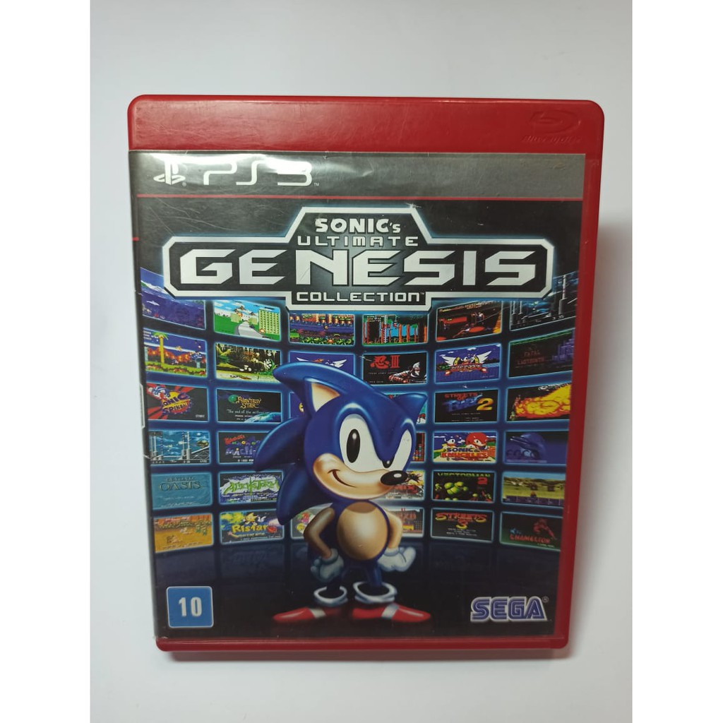 Sonic Ultimate Genisis Collection ps3 - Escorrega o Preço