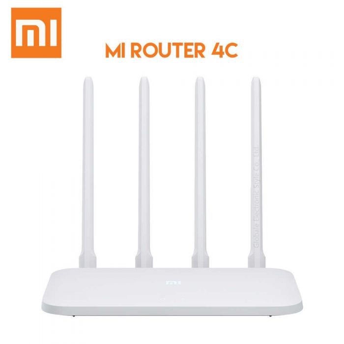 Roteador Xiaomi Mi Router 4C Wireless/Sem Fio de 4 Antenas Original | Shopee Brasil