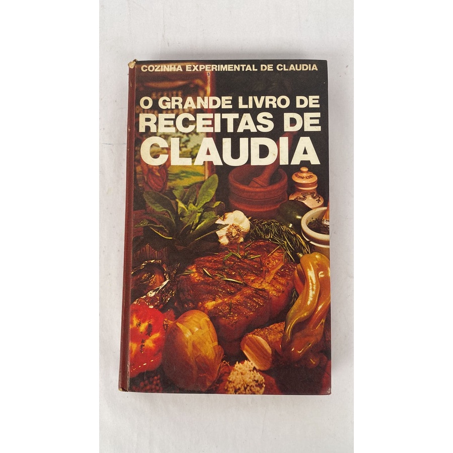 Livro O Grande Livro De Receitas De Claudia L6047 | Shopee Brasil