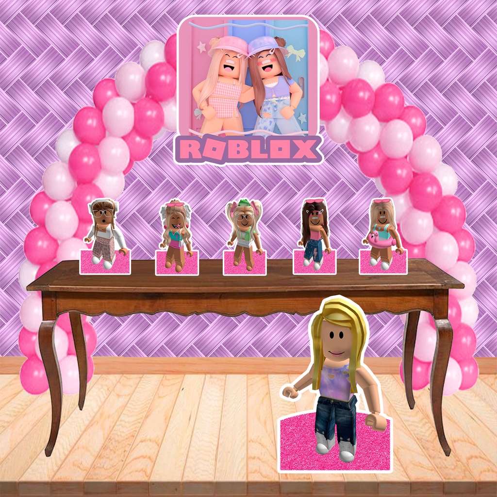 DISPLAY DE MDF Roblox girl | Shopee Brasil