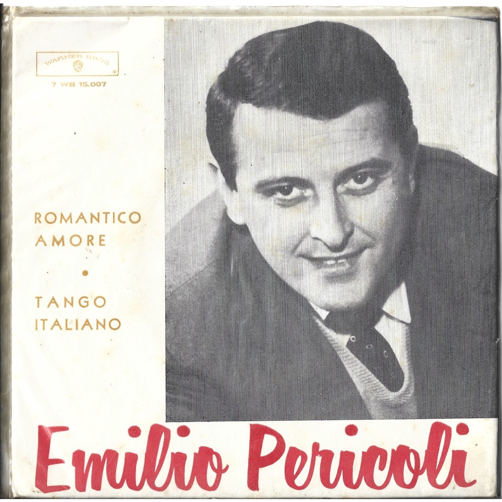Lote 2 compactos EMILIO PERICOLI Romantico Amore (RARO) e Al Di La Mono ...