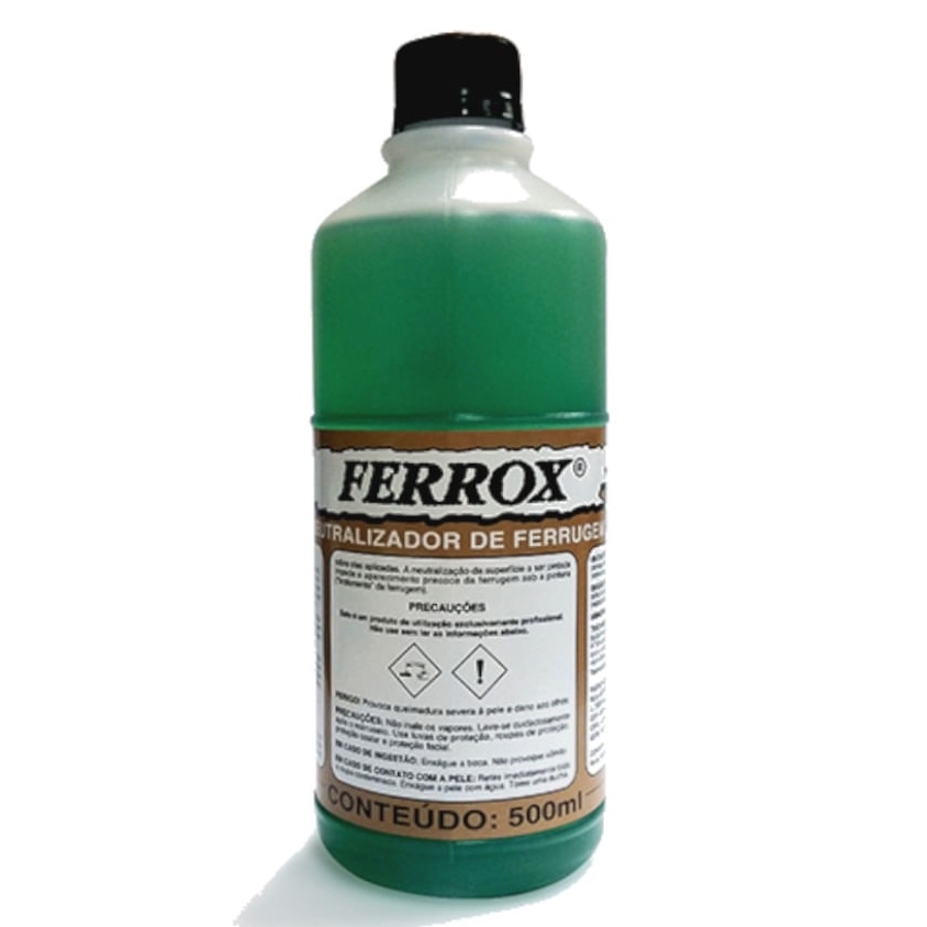 Ferrox Neutralizador de Ferrugem 500ml | Shopee Brasil