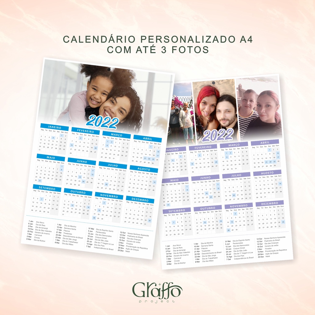 Calendário Personalizado | Shopee Brasil