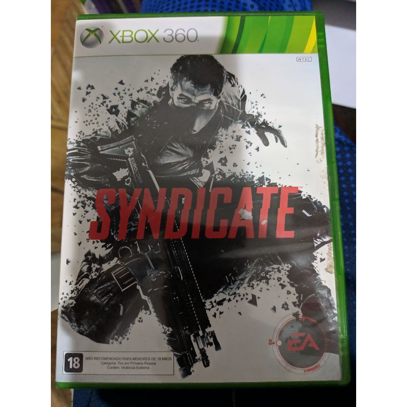 jogo syndicate Xbox 360 ntsc midia fisica ORIGINAL Shopee Brasil