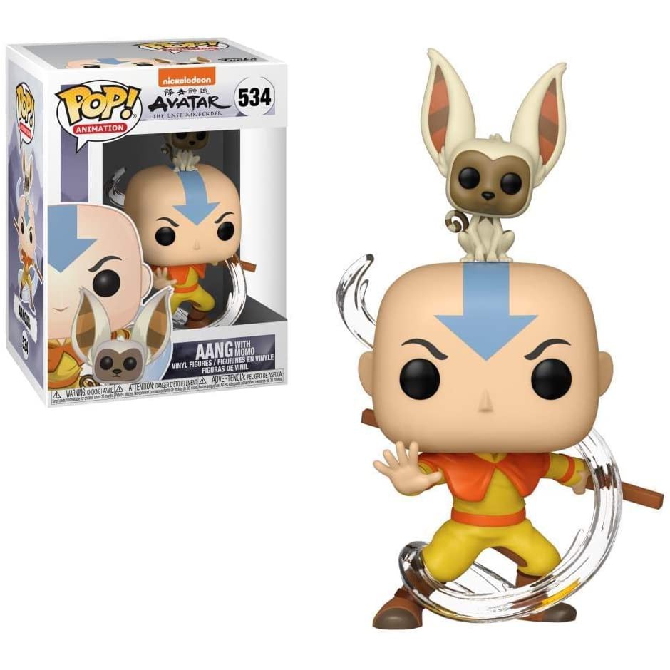 Bonecos Funko Pop! Animation -A Lenda de Aang/Avatar: Aang With Momo ... Bonecos Funko Pop! Animation -A Lenda de Aang/Avatar: Aang With Momo ...