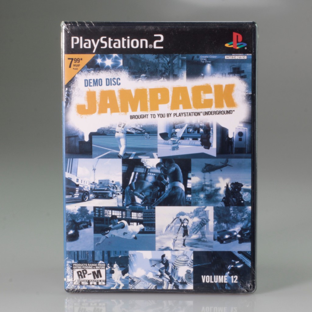 Jampack Volume 12 Playstation 2 Ps2 Novo Lacrado | Shopee Brasil