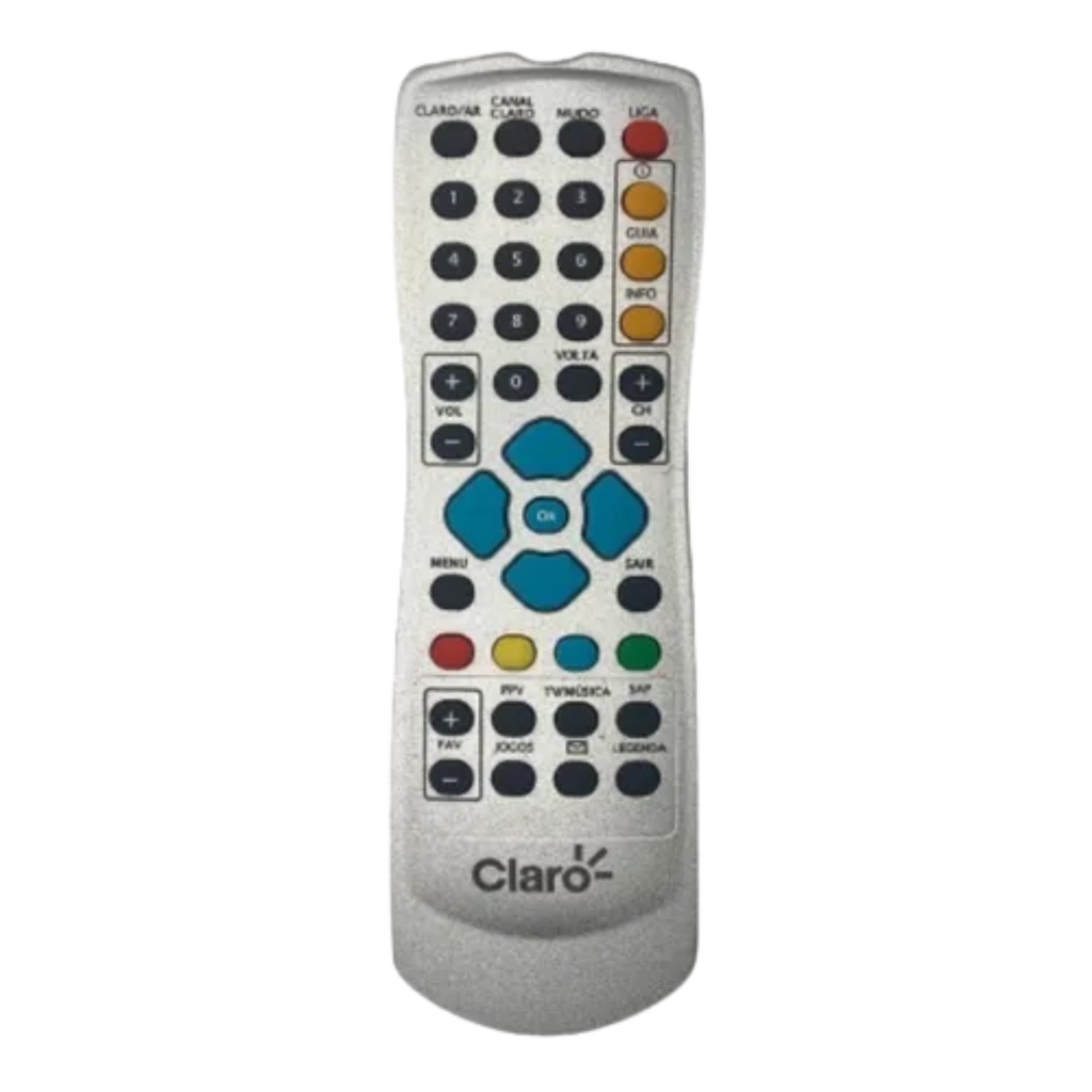 Controle Remoto Claro TV Sd Original | Shopee Brasil
