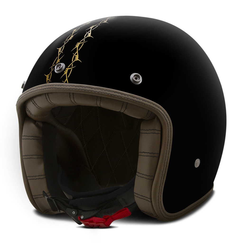Capacete Moto Aberto Custom Etceter Sanctus Fosco | Shopee Brasil