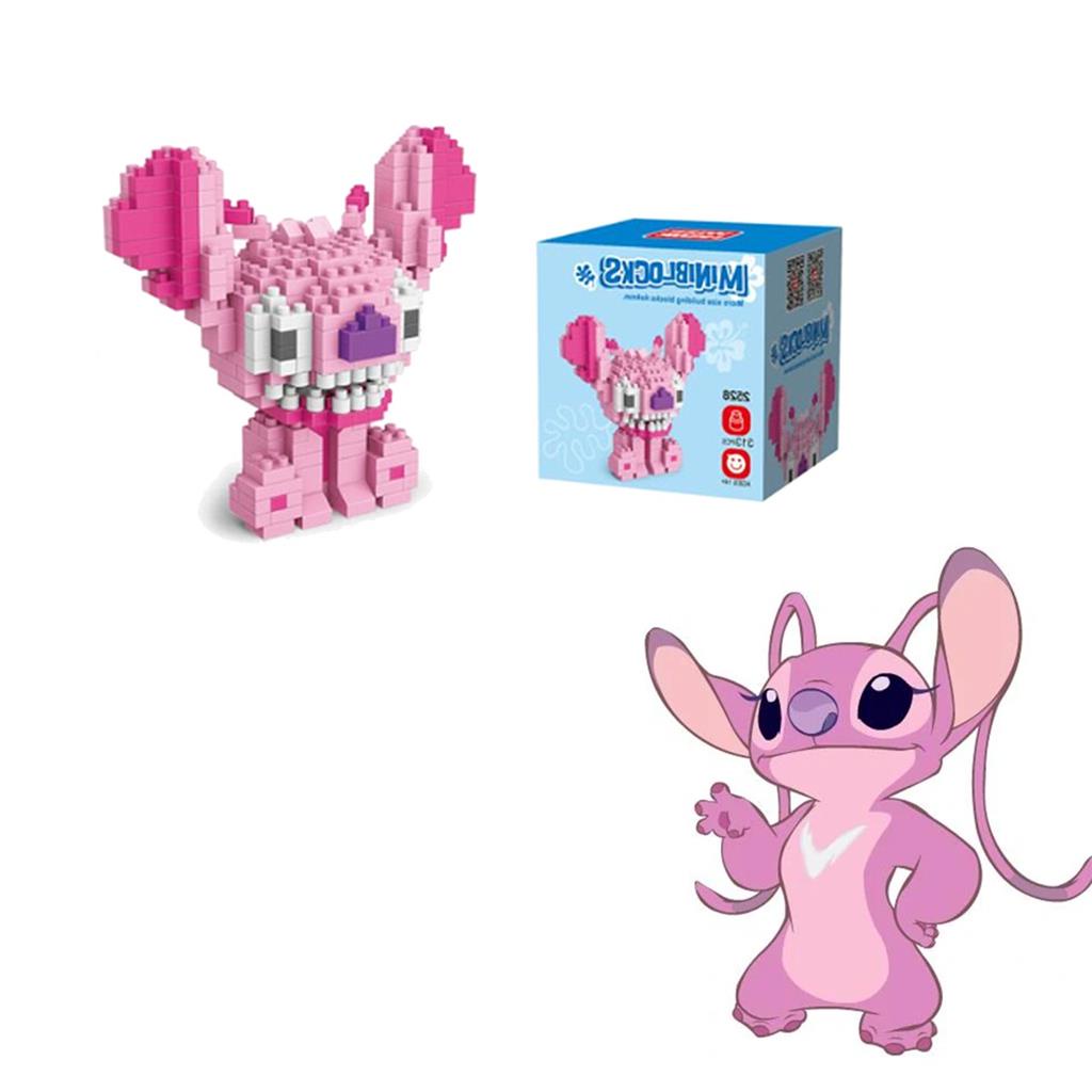 Blocos de Montar Miniatura Angel Personagem da Disney | Shopee Brasil