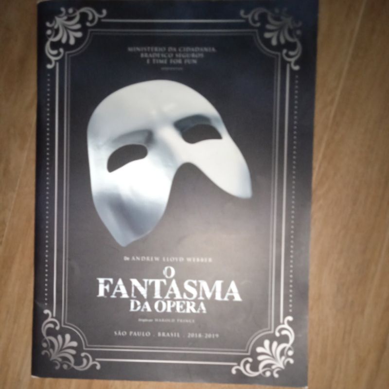 O fantasma da ópera | Shopee Brasil