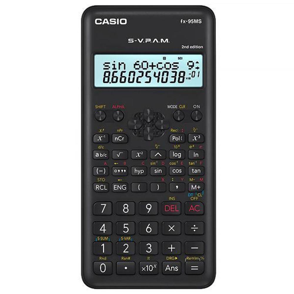 Calculadora Cientifica Casio Fx-95ms-244 Funcões | Shopee Brasil