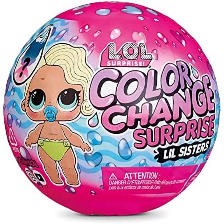 Boneca LOL Surprise Color Change Lil Sisters Candide Original | Shopee ...