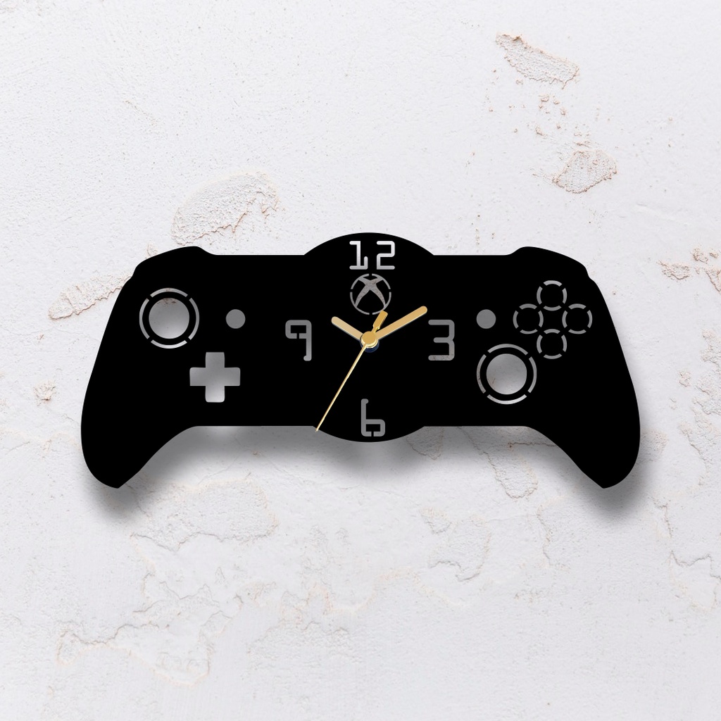 Relógio de Parede Vazado na Forma do Joystick do Xbox | Shopee Brasil