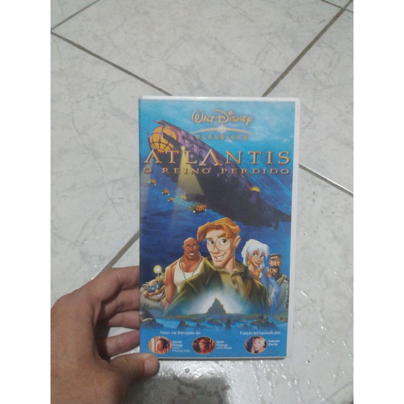 VHS Atlantis o reino perdido ( dublado) | Shopee Brasil