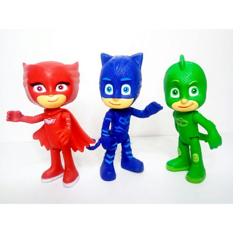 Kit 3 Bonecos Pj Masks /Brinquedos Pj Masks - Personagens Primeira ...