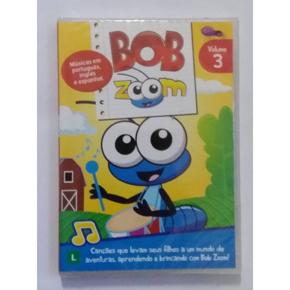 Dvd Bob Zoom Volume 3 - Original Lacrado | Shopee Brasil
