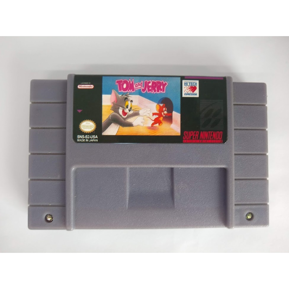 Cartucho Super Nintendo: Tom And Jerry | Shopee Brasil